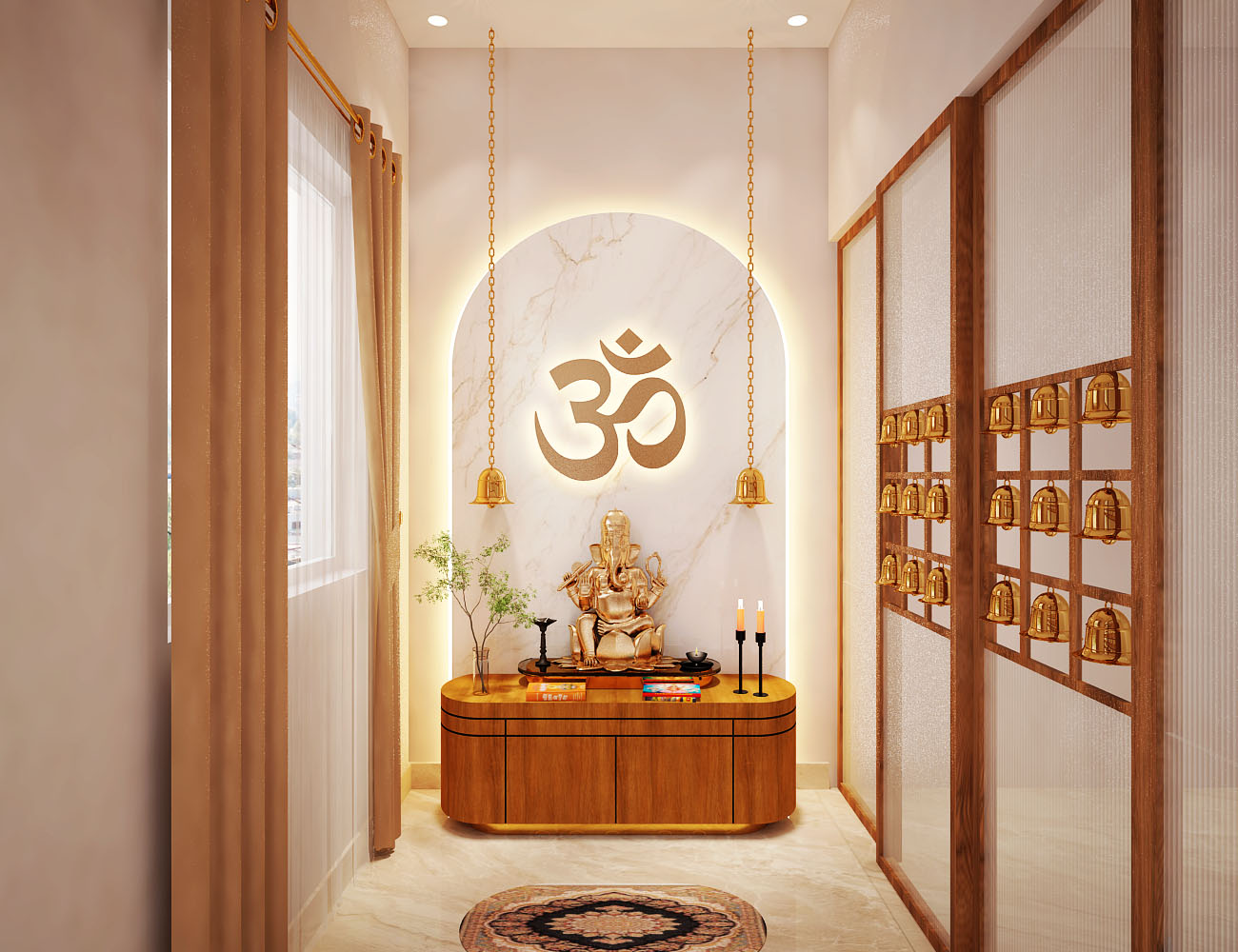 Ganesh Chaturthi 10 Pooja Room Interior Design in Noida